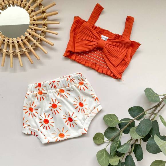 JUSTY BAE | Bottoms | New Justy Bae Sunny Bloomers In White | Poshmark